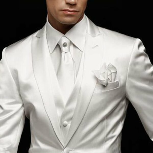 Costume Blanc Homme Mariage | Soirée Blanche